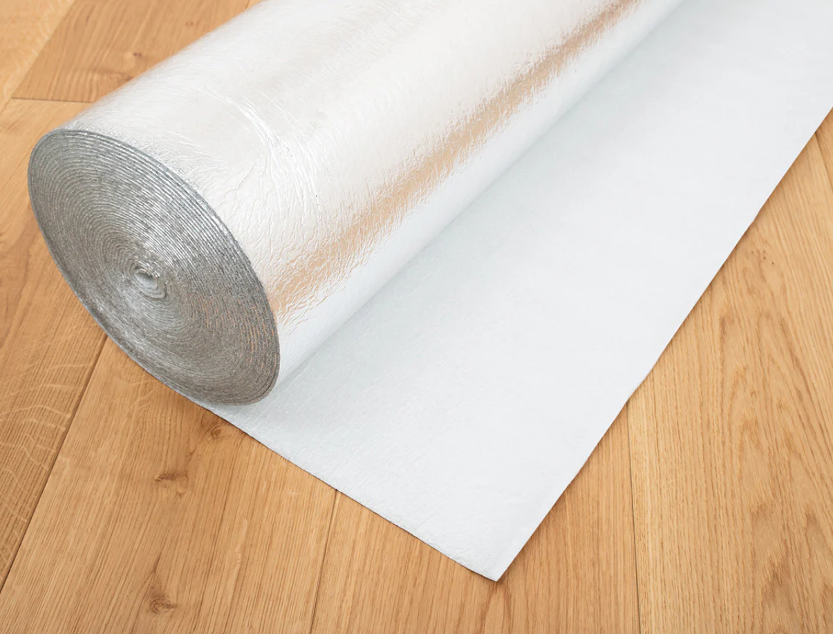 15m2 - 3mm Silver Underlay – For Laminate & Wood Floors – SnapFloors
