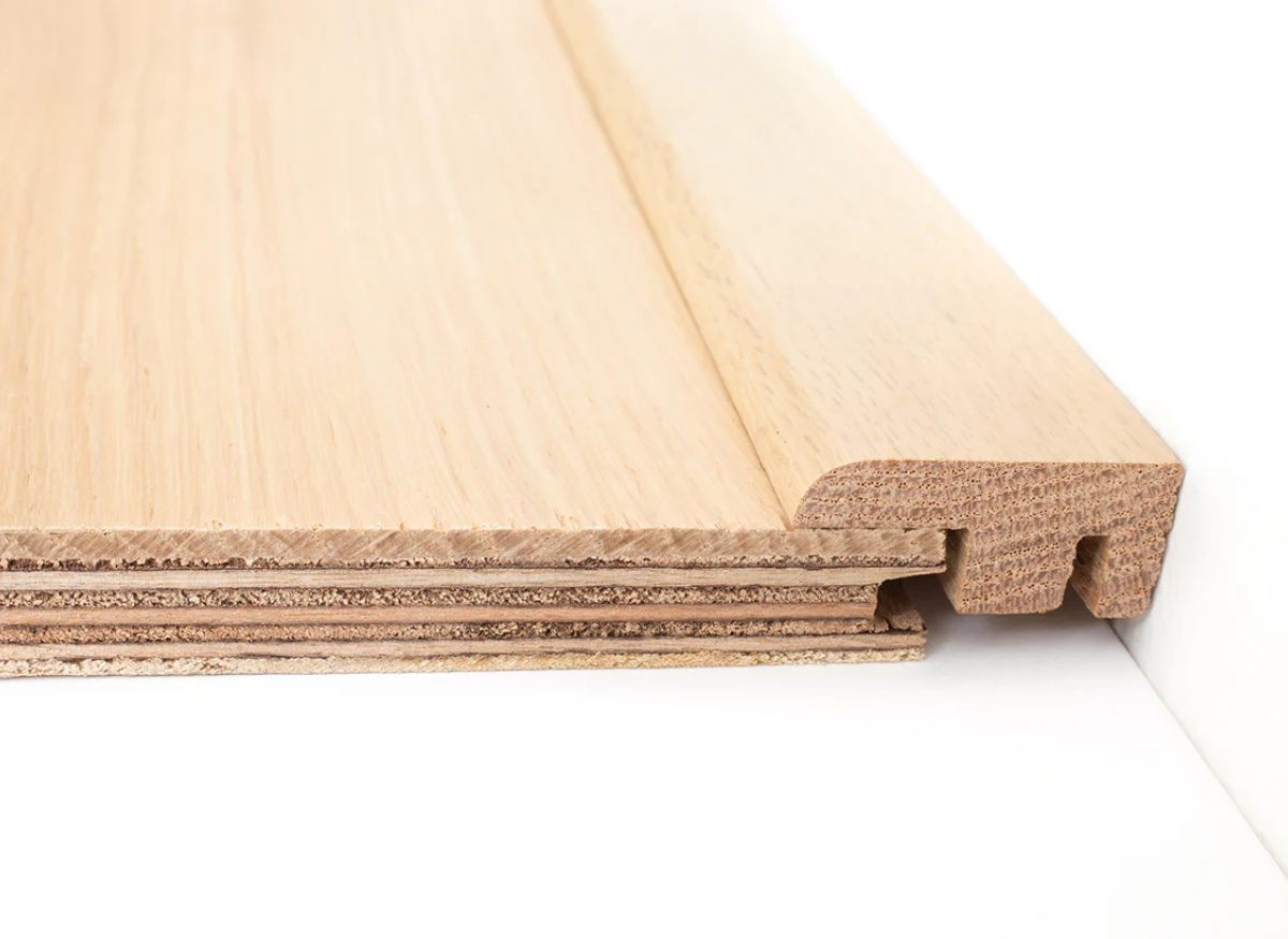 L Profile Trim – Invisible Oiled Finish for Floor Edges – SnapFloors